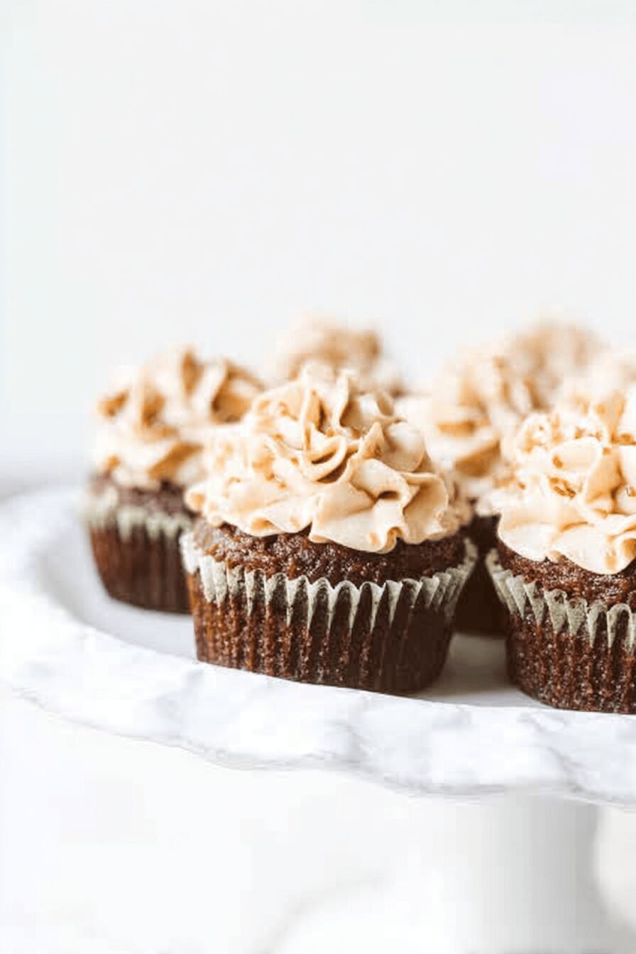 Mini Kahlua Cupcakes Recipe With Rich Coffee Frosting